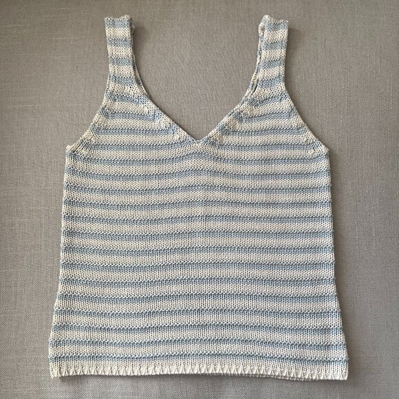Calvin Klein | Tops | Calvin Klein Hand Knit Tank | Poshmark